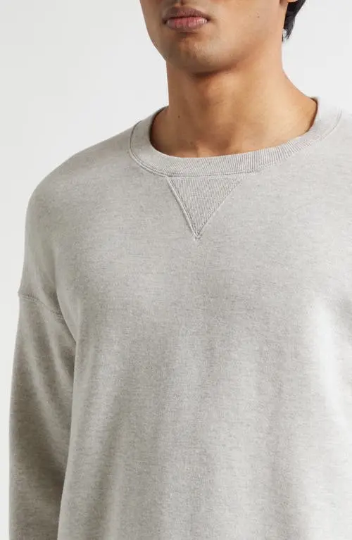 Visvim Jumbo Fine Wool & Cotton Sweatshirt - Grey