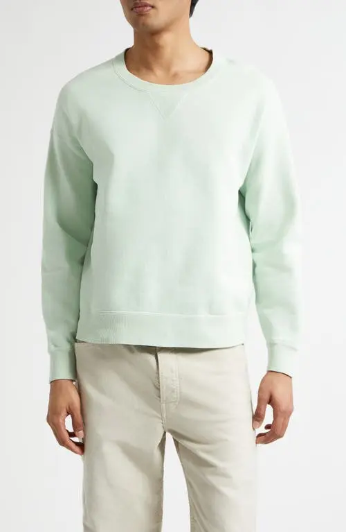 Visvim Jumbo French Terry Sweatshirt - Light Green