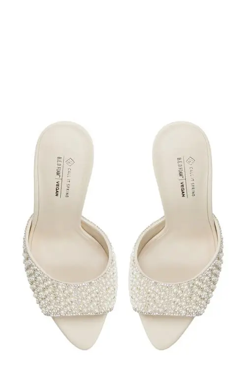 CALL IT SPRING BY ALDO Audreey Embellished Slide Sandal