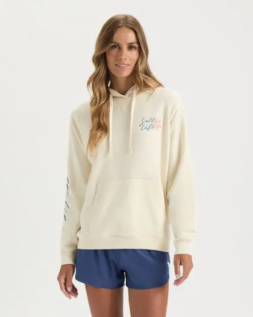 SALT LIFE Crab Bay Hoodie - Ivory