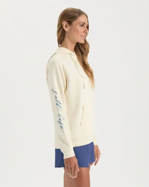 SALT LIFE Crab Bay Hoodie - Ivory