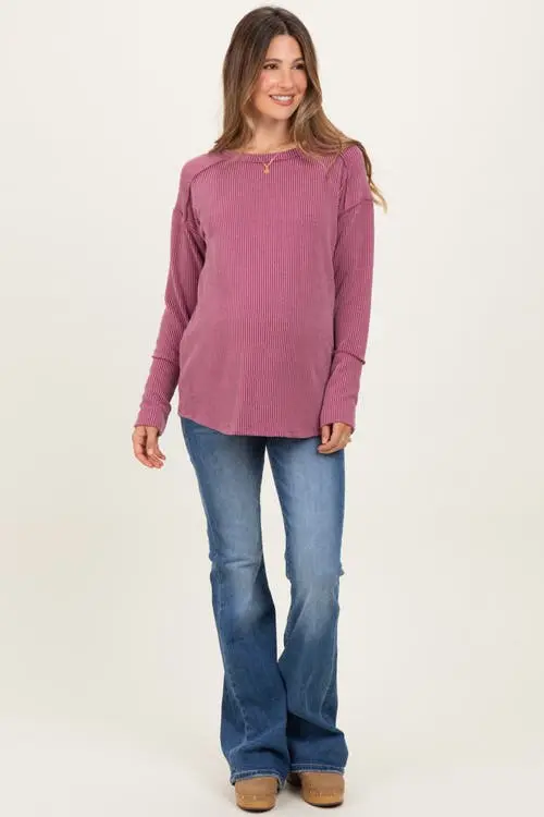 PINKBLUSH Maternity Flare Jeans - Blue