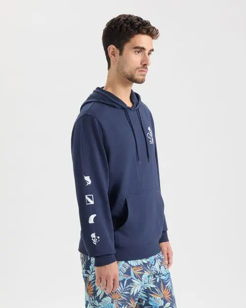 SALT LIFE Iconic Badge Pullover Hoodie