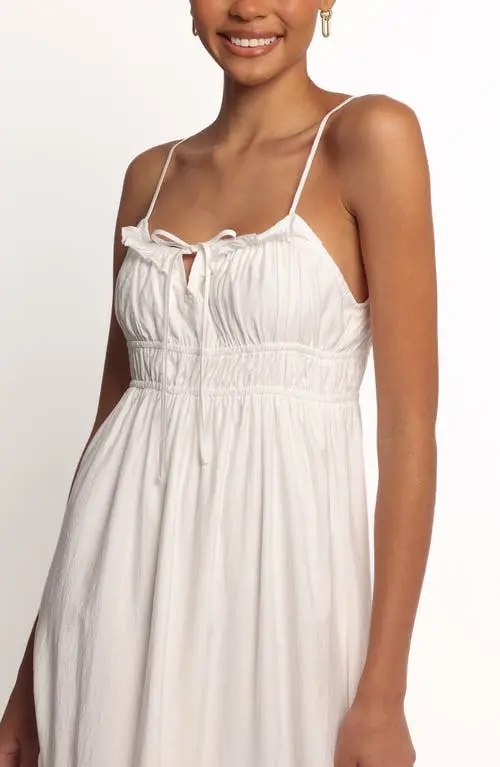 PETAL & PUP Ceres Front Tie Maxi Dress