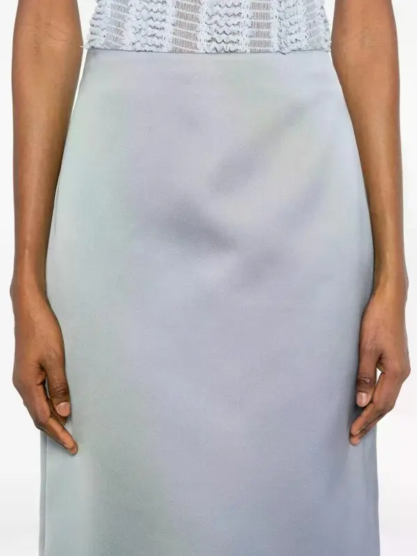 P.a.r.o.s.h Satin Midi Skirt