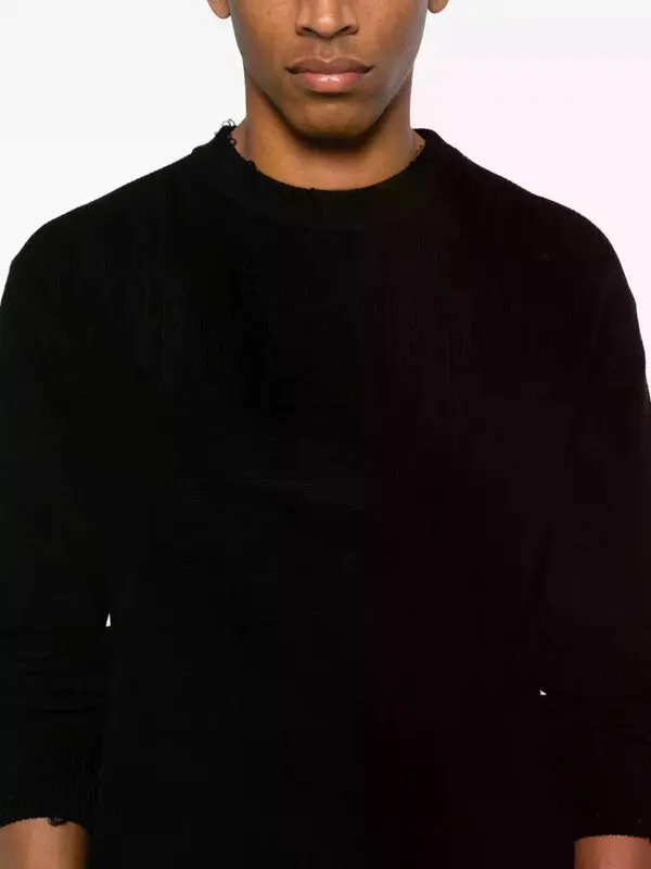 LANEUS Crew-neck Sweater