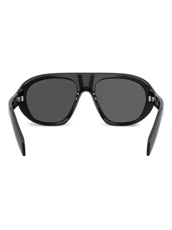 Prada Wrap-frame Tinted Sunglasses