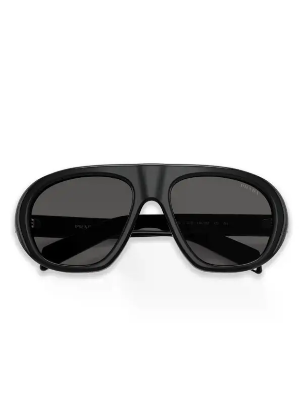 Prada Wrap-frame Tinted Sunglasses