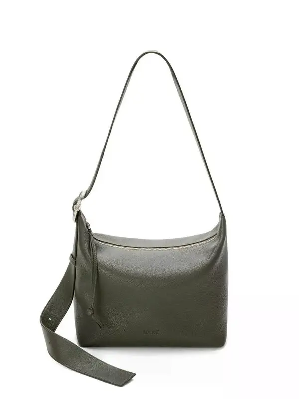 Loewe Logo-detail Shoulder Bag - Green