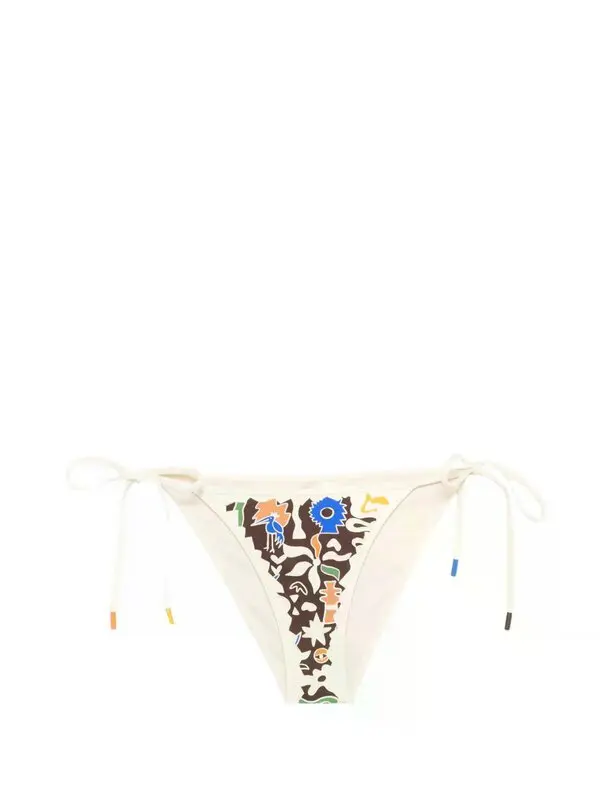 ALEMAIS Maroc Tie-side Bikini Bottom - Neutrals
