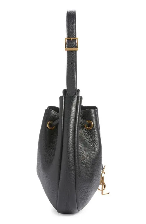 Saint Laurent Small Paris Vii Flat Hobo Bag
