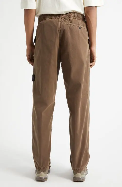 Stone Island Garment Dye Cotton Cargo Pants
