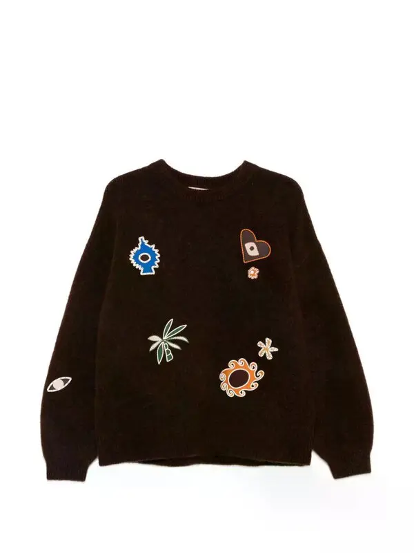 ALEMAIS Maroc Embroidered Sweater
