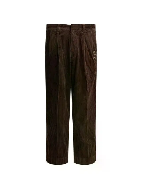 HUMAN MADE Corduroy Embroidered Trousers