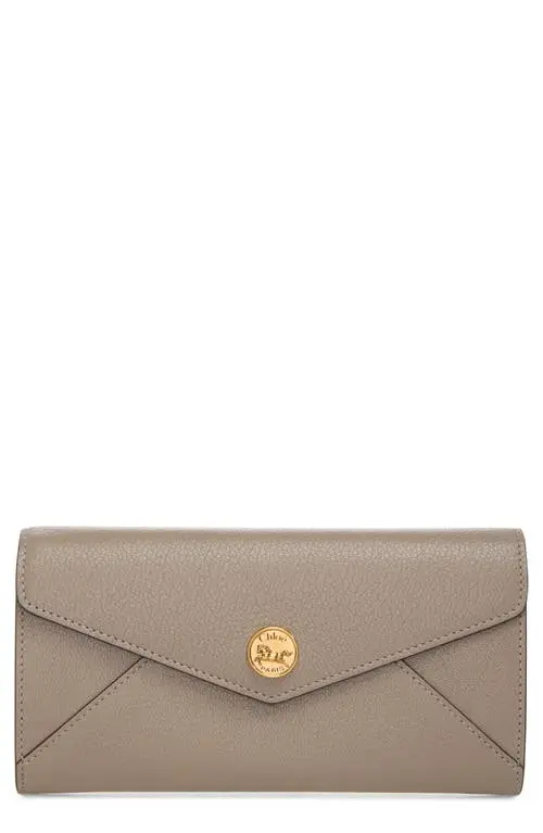 Chloé Envelope Long Wallet - Motty Grey