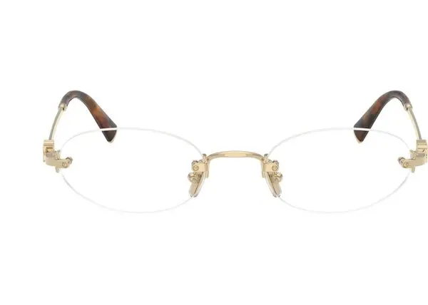 Miu Miu Rimless Optical Glasses - Zvno (0mu 53wv Zvn1o1)