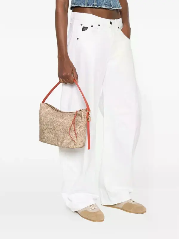 Borbonese Printed Top Handle Tote Bag