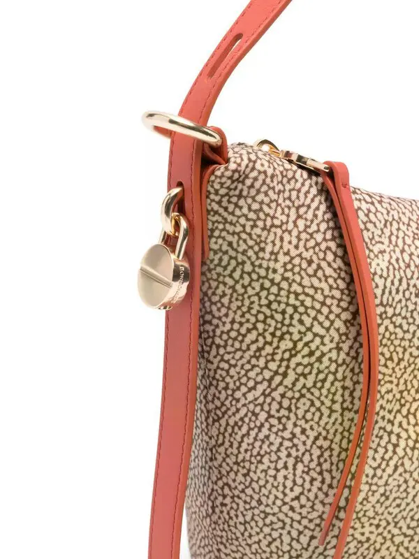 Borbonese Printed Top Handle Tote Bag
