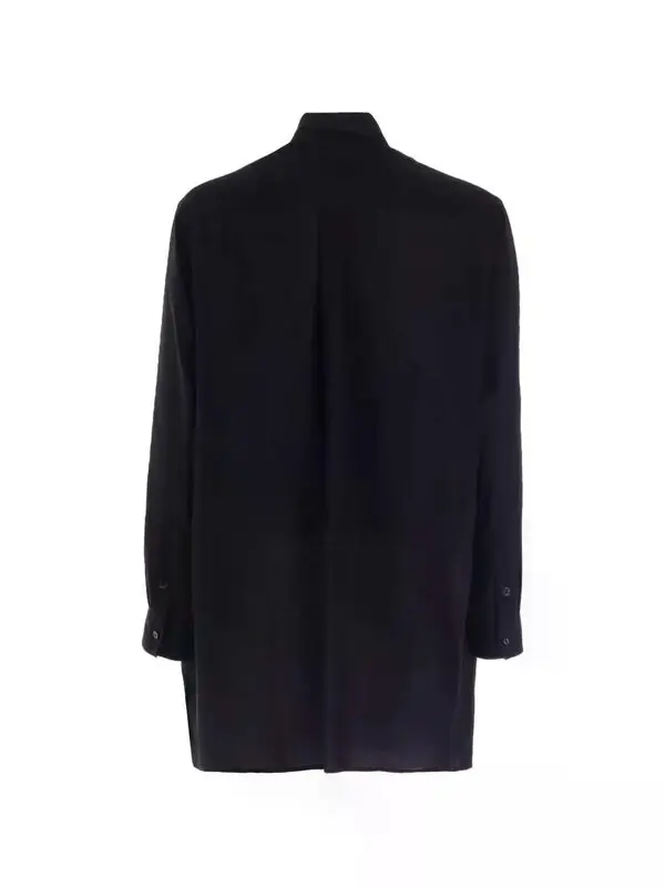 Y’s Layered-collar Buttoned Shirt