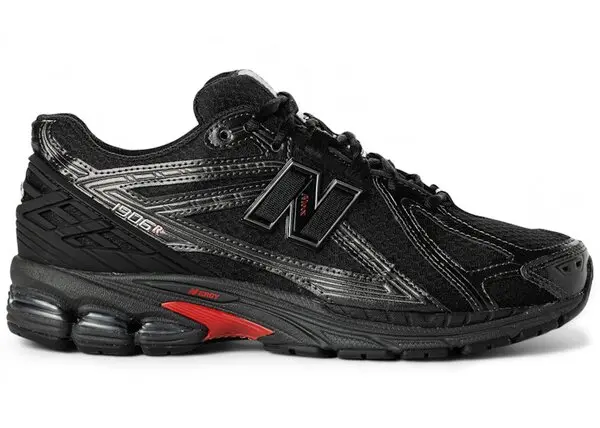 NEW BALANCE 1906r Shoe Palace Exclusive Sneakers - Black/red
