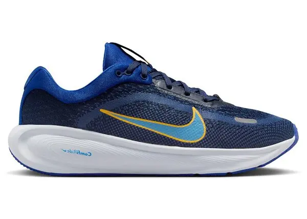 Nike Stellar Ride Athletic Sneakers - Old Royal/mystic Navy Blue/laser Orange