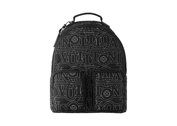 LOUIS VUITTON Backpack Pocket Snow Capsule Embroidered Monogram