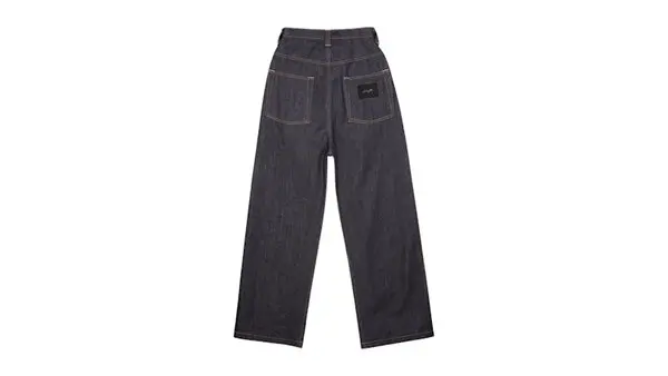 SKYLRK Pleated Denim Jean - Raw