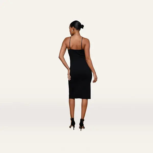 L'Agence Eira Midi Dress