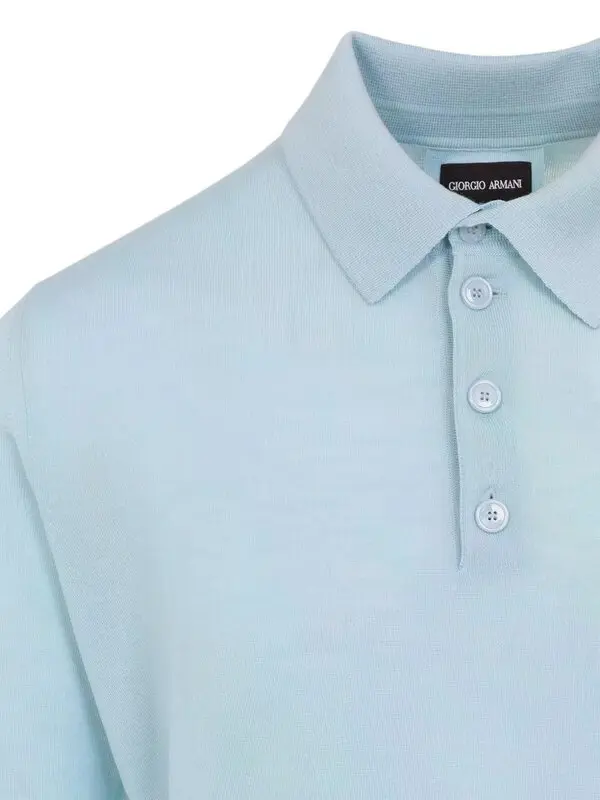 Giorgio Armani Long-sleeve Polo Shirt