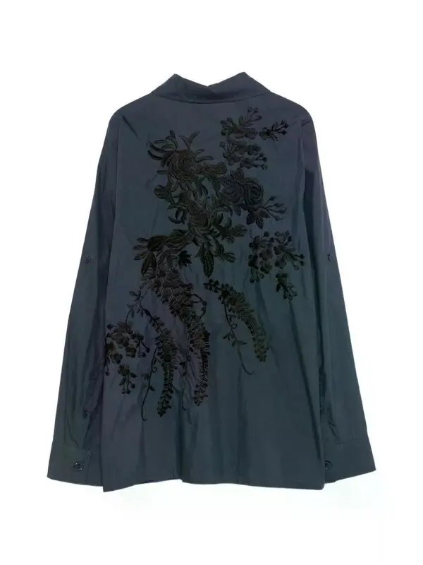 P.a.r.o.s.h Ninja Embroidered Shirt