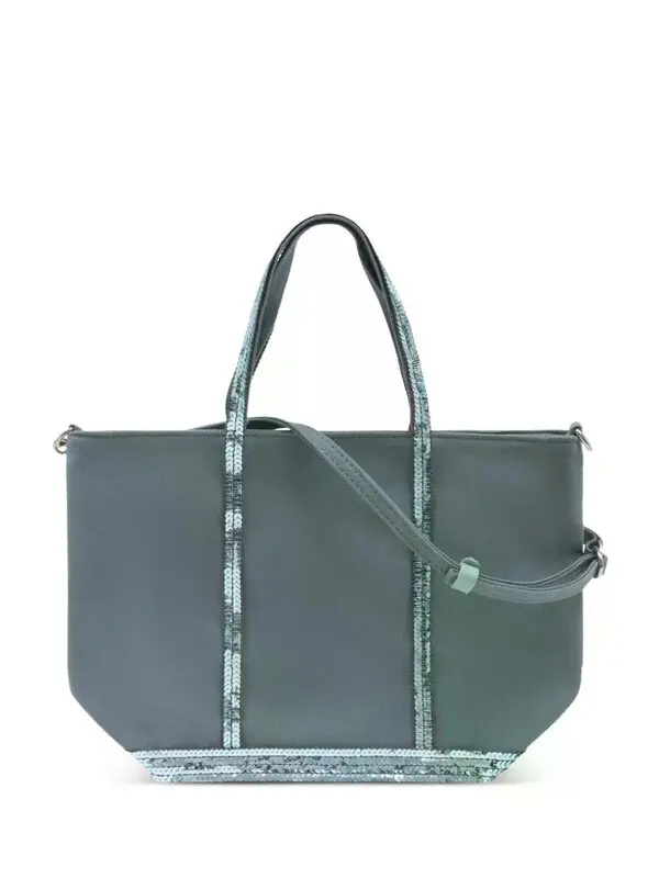 Vanessa Bruno Cabas Sequin-embellished Tote - Blue