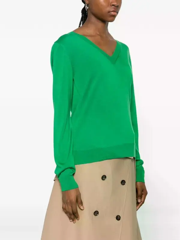 P.a.r.o.s.h V-neck Long Sleeve Sweater