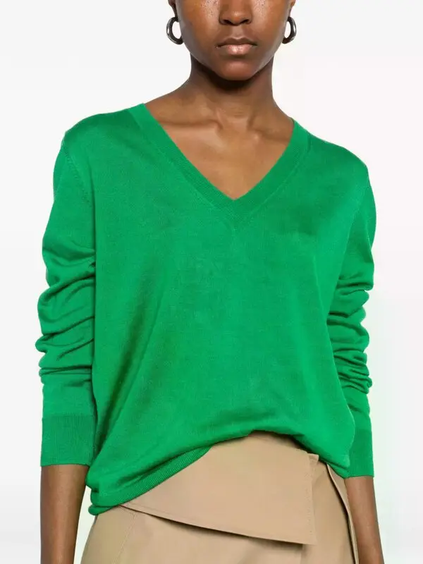 P.a.r.o.s.h V-neck Long Sleeve Sweater
