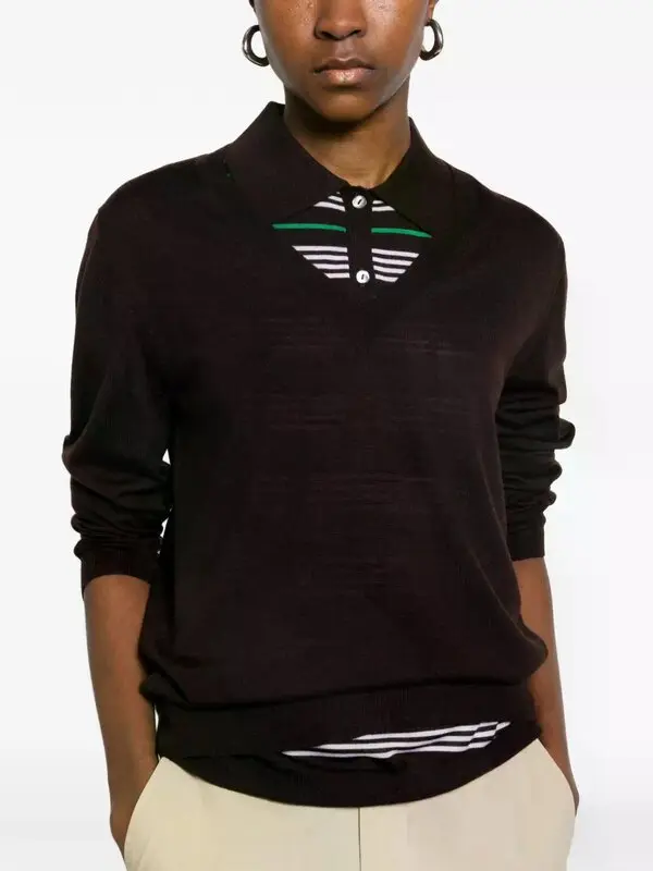 P.a.r.o.s.h V-neck Sweater - Brown