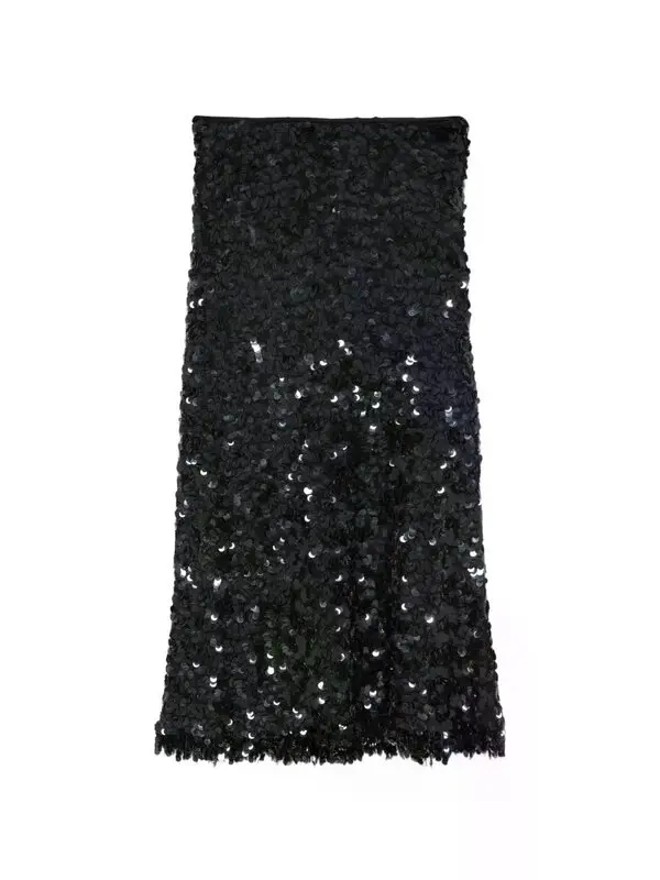 PETAR PETROV Sequined Midi Skirt