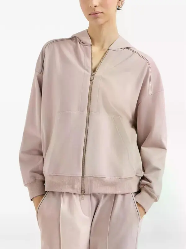 Brunello Cucinelli Hooded Zip Up