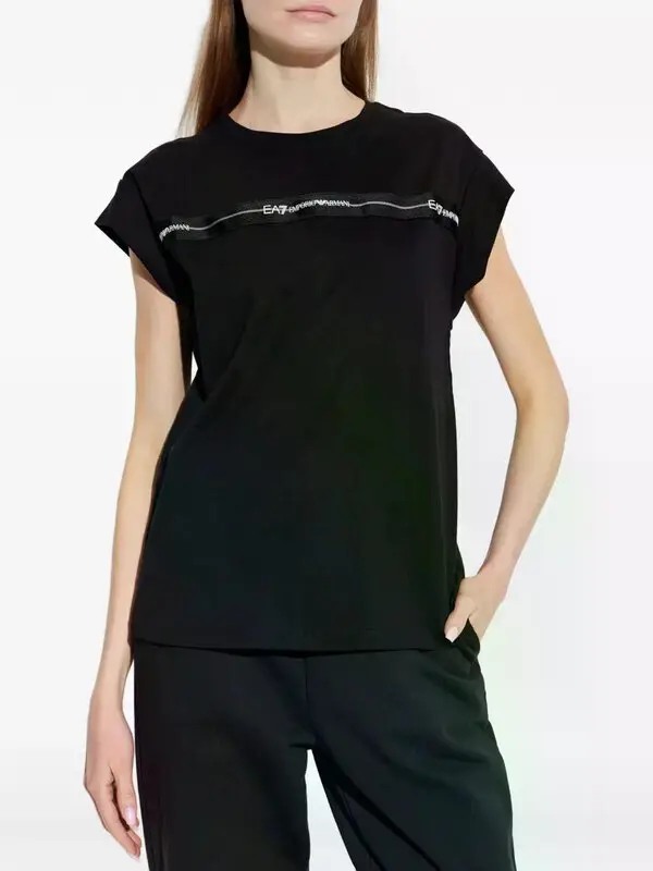 EA7 Crew Neck Top