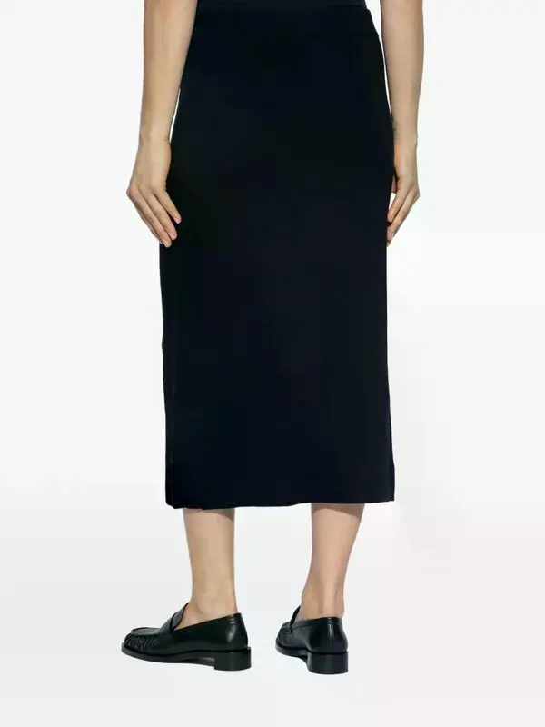 JIL SANDER Wool Midi Skirt