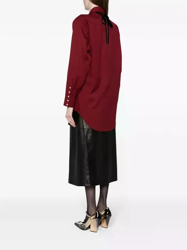 MAISON MARGIELA Pendleton Reversible Wool Shirt