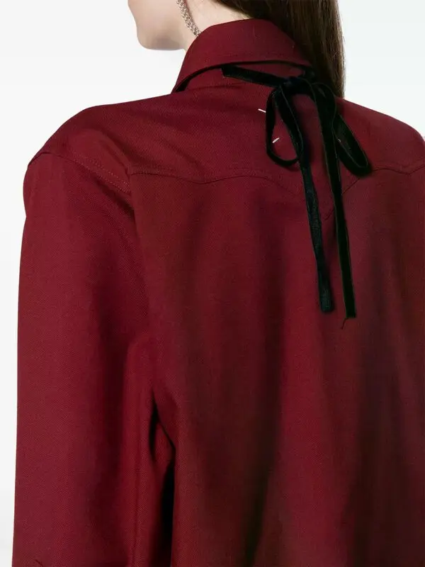 MAISON MARGIELA Pendleton Reversible Wool Shirt