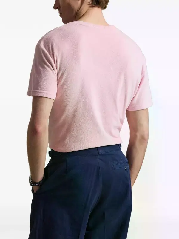 Polo Ralph Lauren Classic Terry-knit T-shirt - Pink