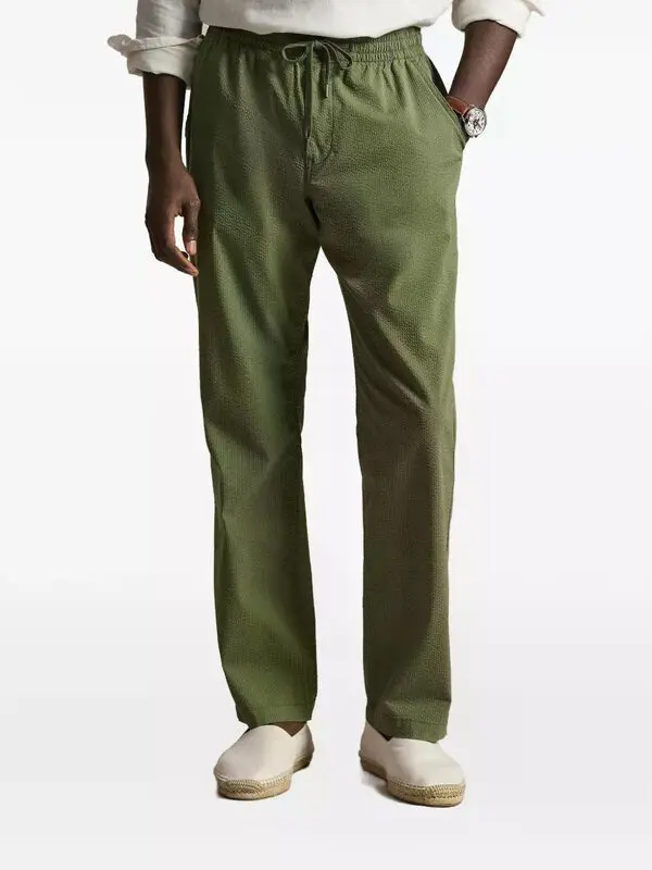 Polo Ralph Lauren Prepster Drawstring Textured Trousers - Green