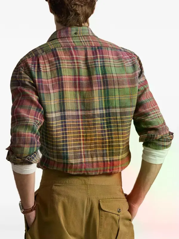 Polo Ralph Lauren Plaid Pocket Shirt - Red