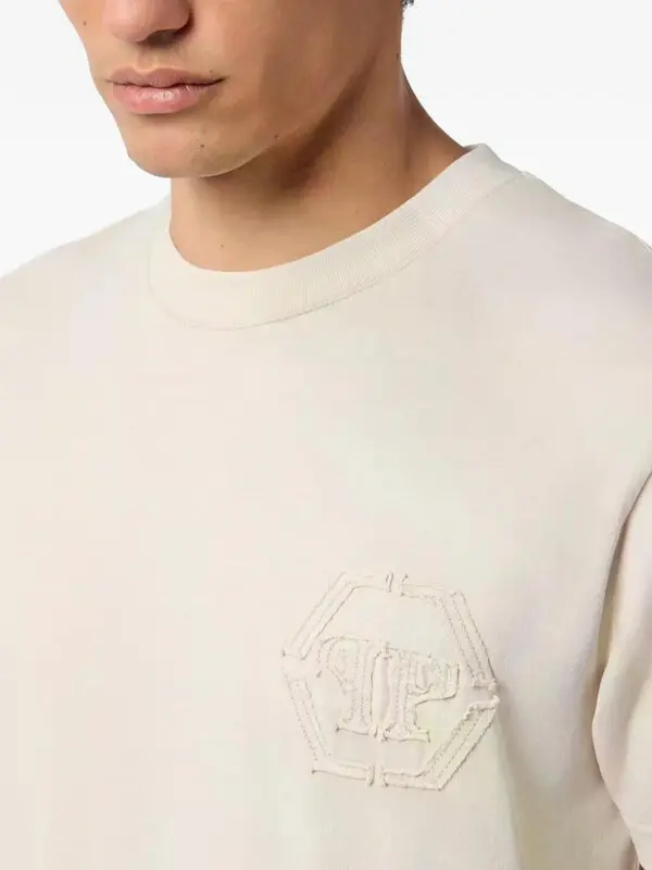 Philipp Plein Round-neck Monogram T-shirt