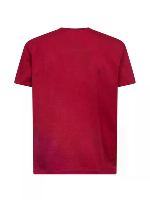 Polo Ralph Lauren Ribbed V-neck T-shirt - Red