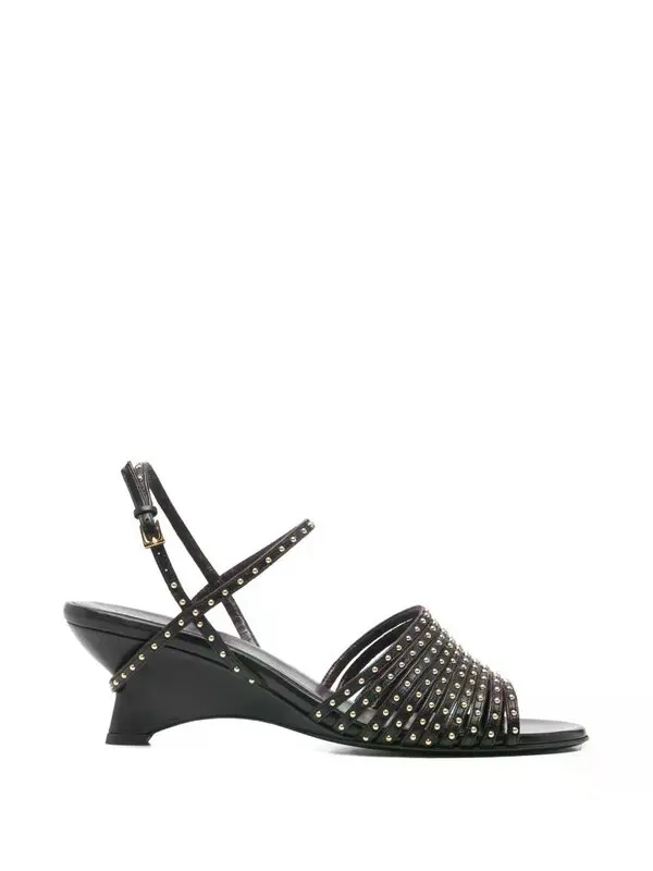 Khaite Studded Strappy Sandals