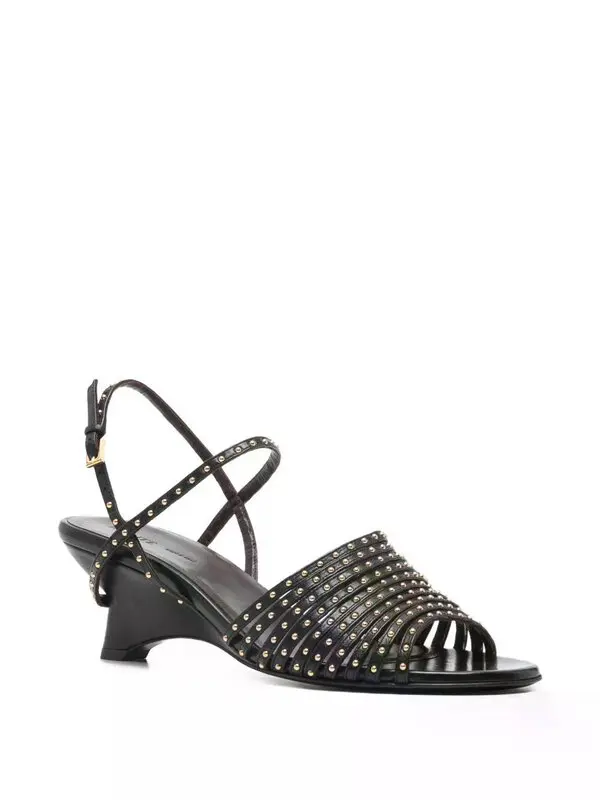 Khaite Studded Strappy Sandals