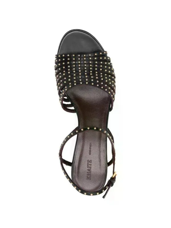 Khaite Studded Strappy Sandals