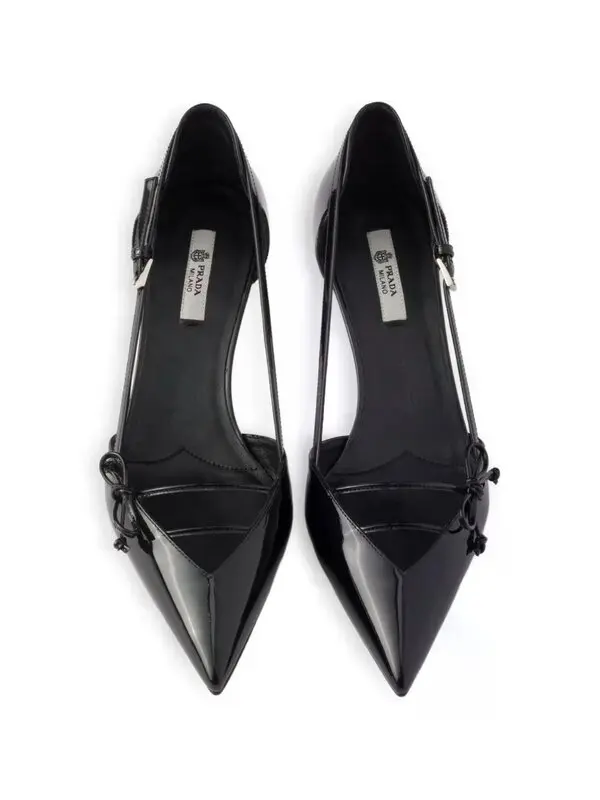 Prada Open-side Heeled Pumps