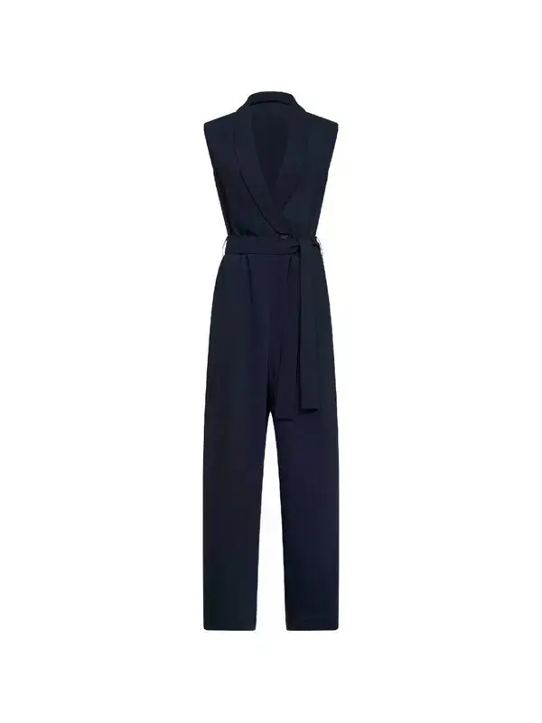 P.a.r.o.s.h Belted Jumpsuit - Blue
